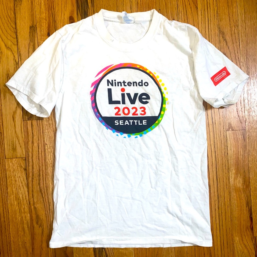 Nintendo Live 2023 Seattle Exclusive Staff T-Shirt S - Gem